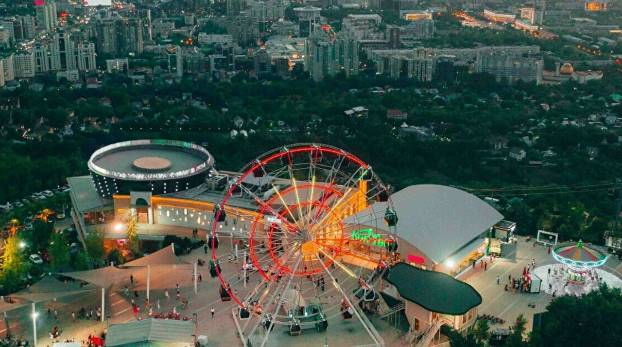 Kok Tobe. The highest point